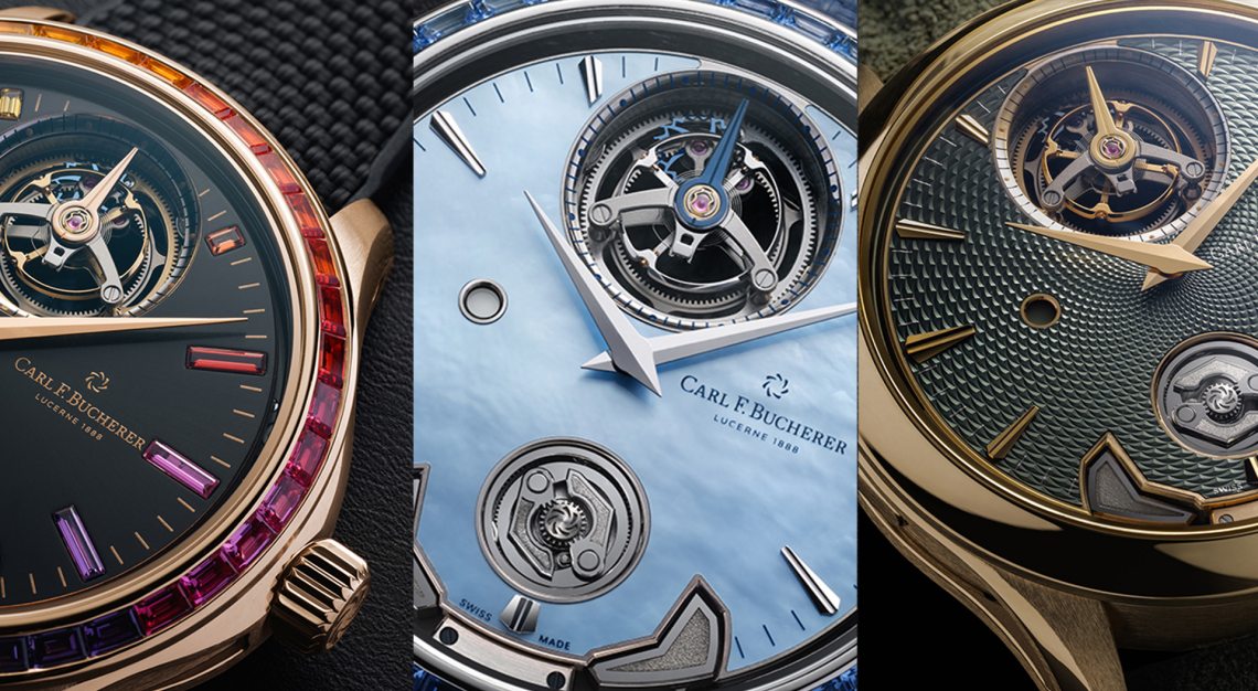 Carl F. Bucherer just released a trio of unique minute repeater watches ...