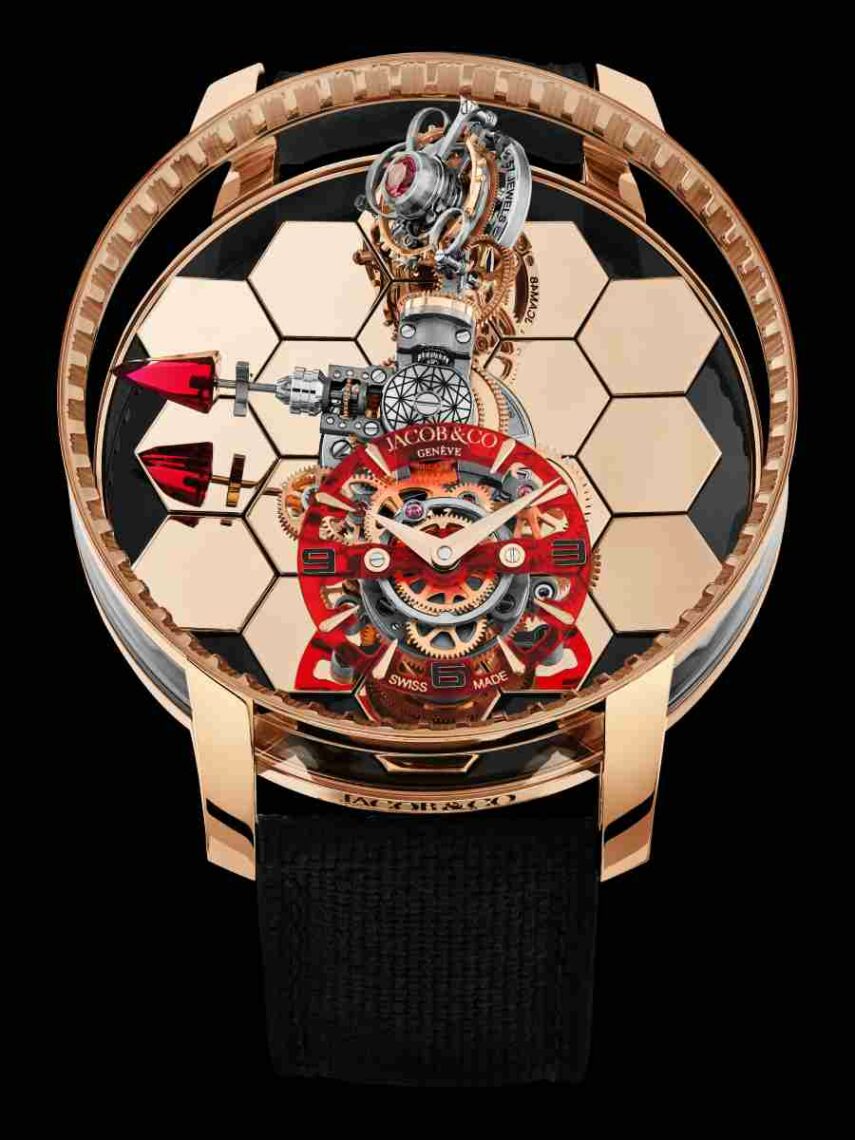Kinetic art meets progressive watchmaking in the Jacob & Co. Astronomia ...