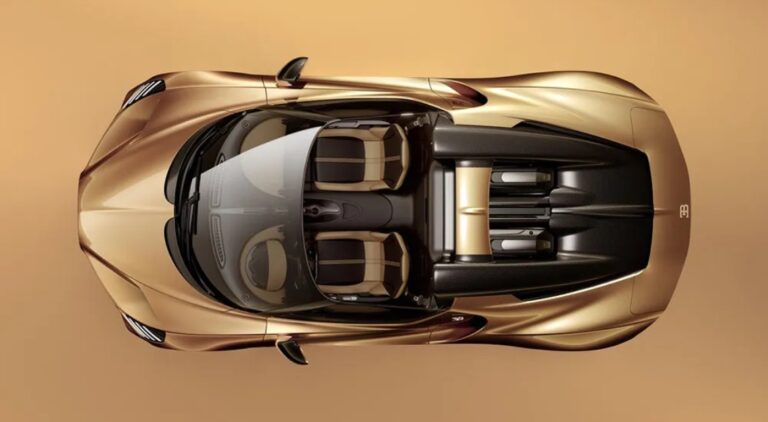 Bugatti just unveiled the all-gold Mistral - Robb Report Singapore