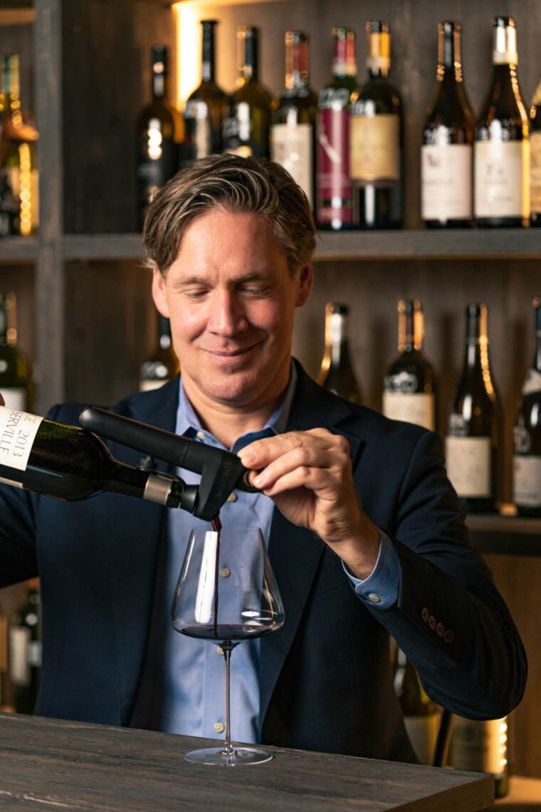 Greg Lambrecht, the founder of Coravin, discusses wine culture ...