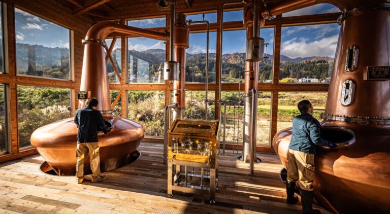 Japan's first farm-to-bottle whisky distillery is releasing its first ...